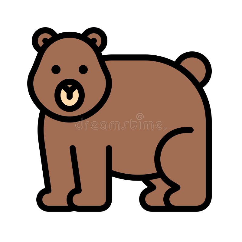 Thanksgiving Bear stock illustration. Illustration of cute - 16744150