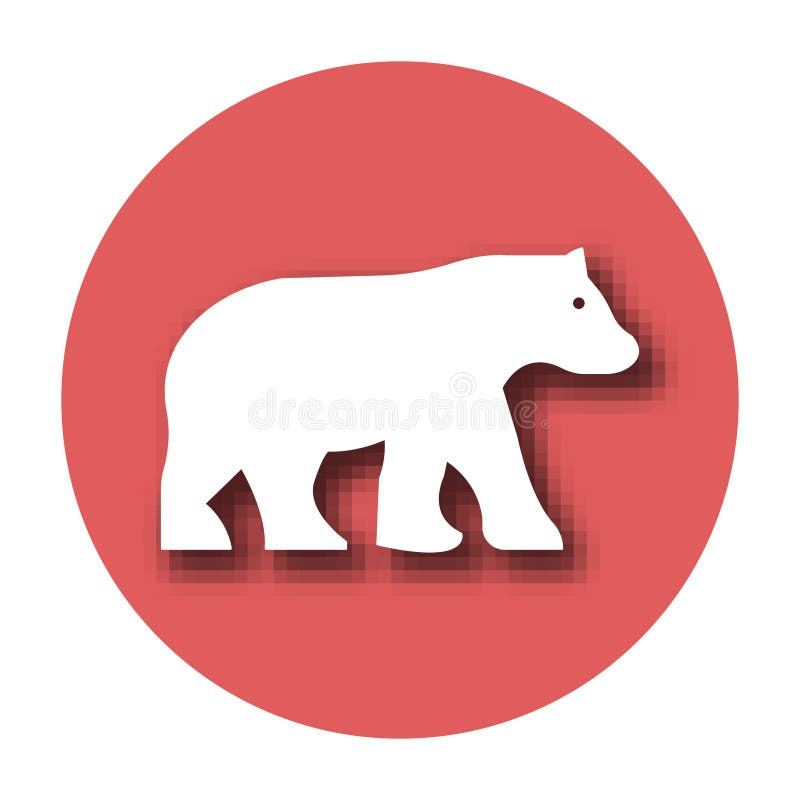 Bear Isolated Vector Icon that Can Be Easily Modified or Edited Stock ...