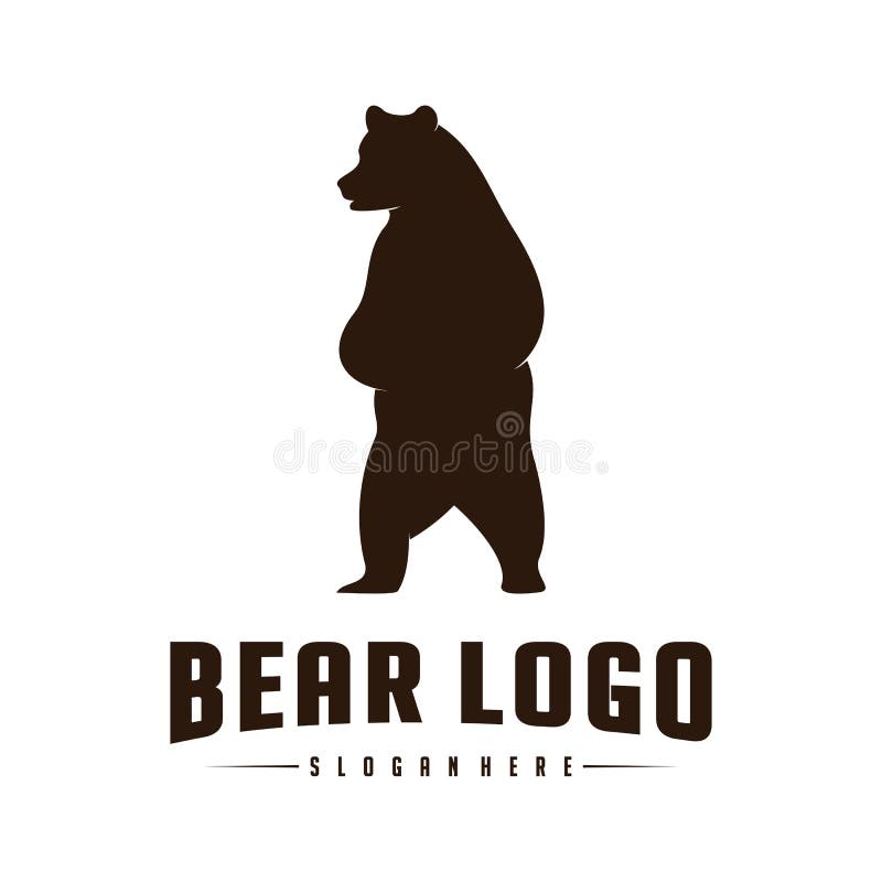 Bear Logo Icon Designs Vector. Bears Logo Concepts Stock Vector ...