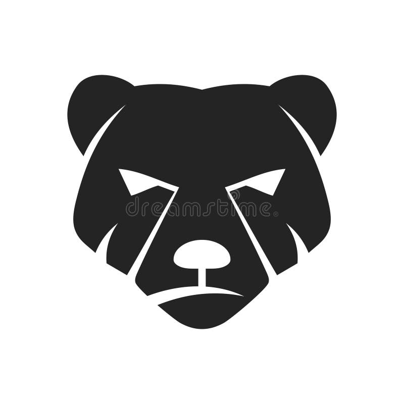 Bear Logo Template. Icon Illustration Brand Identity. Isolated and Flat ...