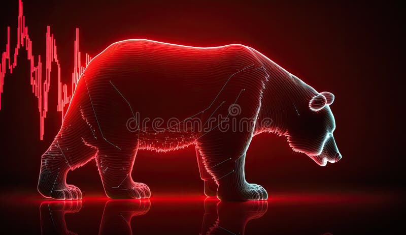 Bear Market Concept with Stock Chart Digital Numbers Crisis Red Price ... Bear Market Concept with Stock Chart Digital Numbers Crisis Red Price ...
