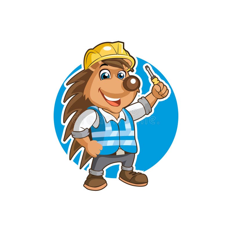 Funny Construction Bear Mascot Logo Stock Illustrations – 15 Funny ...