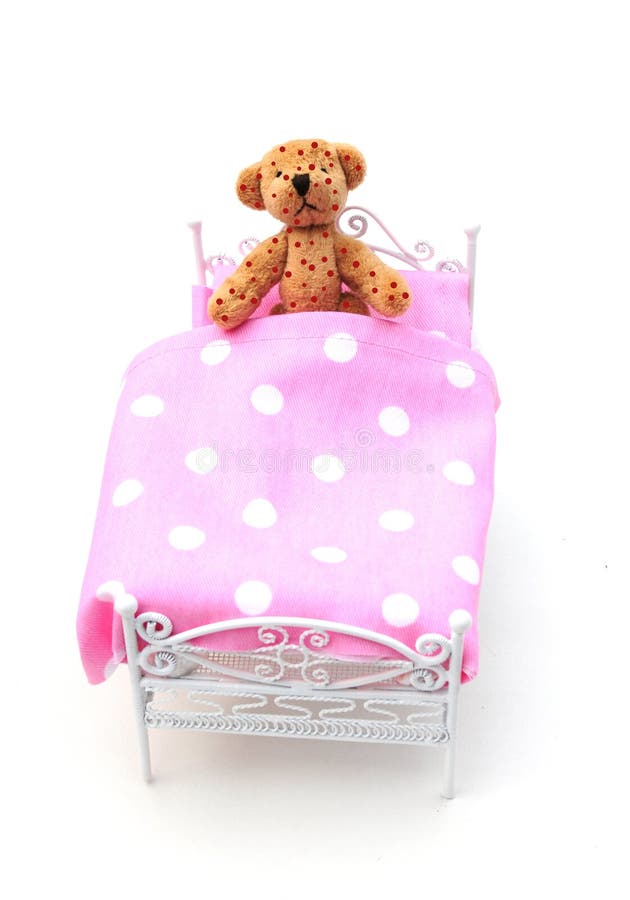 Poorly teddy bear stock image. Image of accident, bump - 6508317