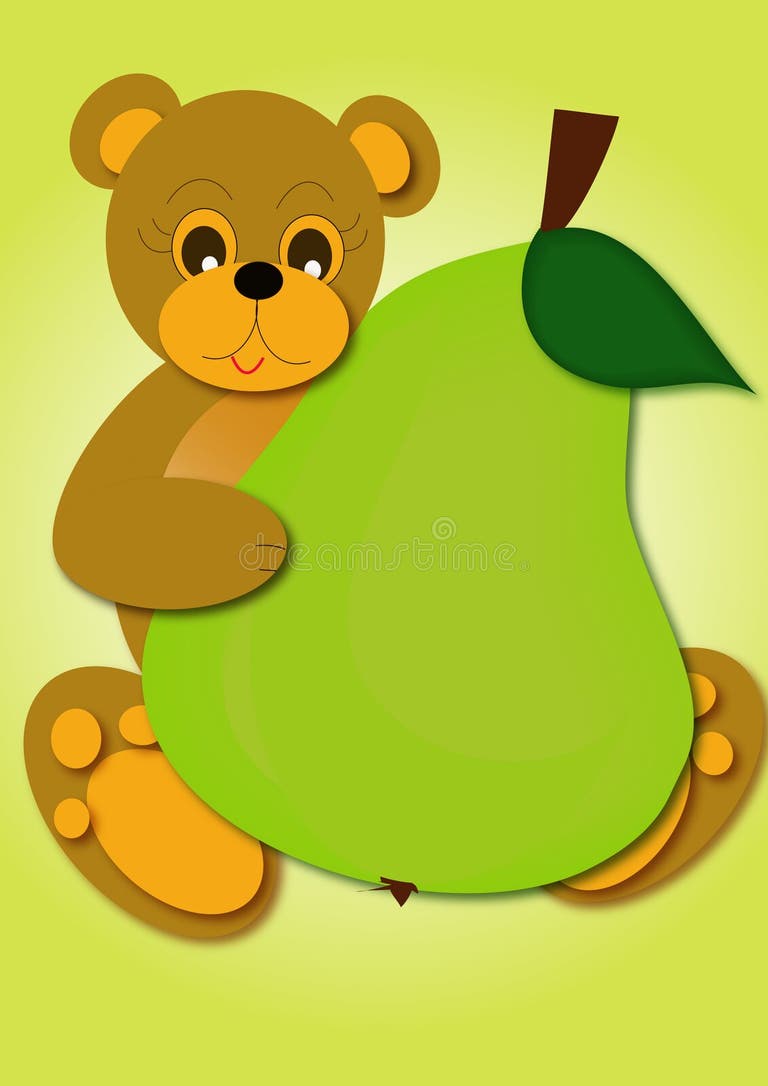 Bear Pear Stock Illustrations – 295 Bear Pear Stock Illustrations ...
