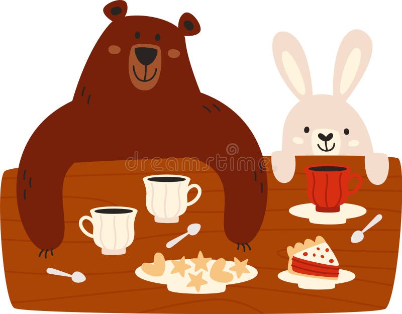 Bear Kids Menu Page stock vector. Illustration of cafe - 319172223
