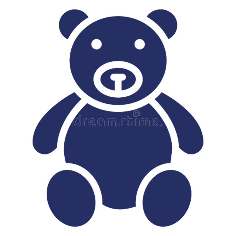Bear, Soft, Stuffed, Teddy, Toy Isolated Vector Icon Which Can Easily ...