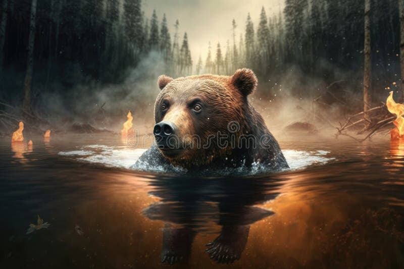 Bear Escaping Stock Photos - Free & Royalty-Free Stock Photos from ...