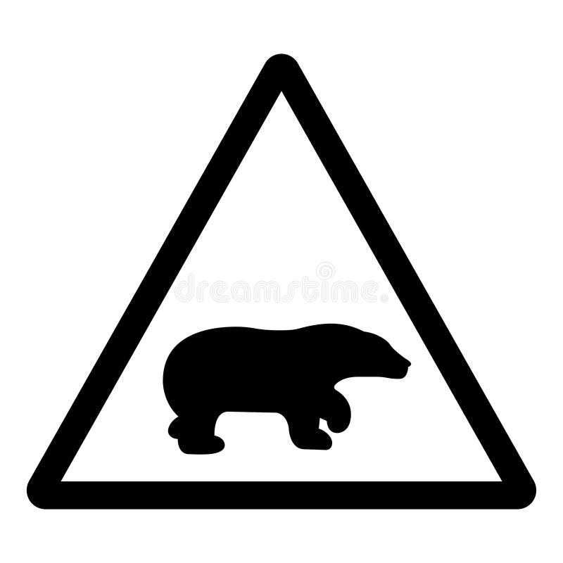 Bear Symbol Sign, Vector Illustration, Isolate on White Background ...