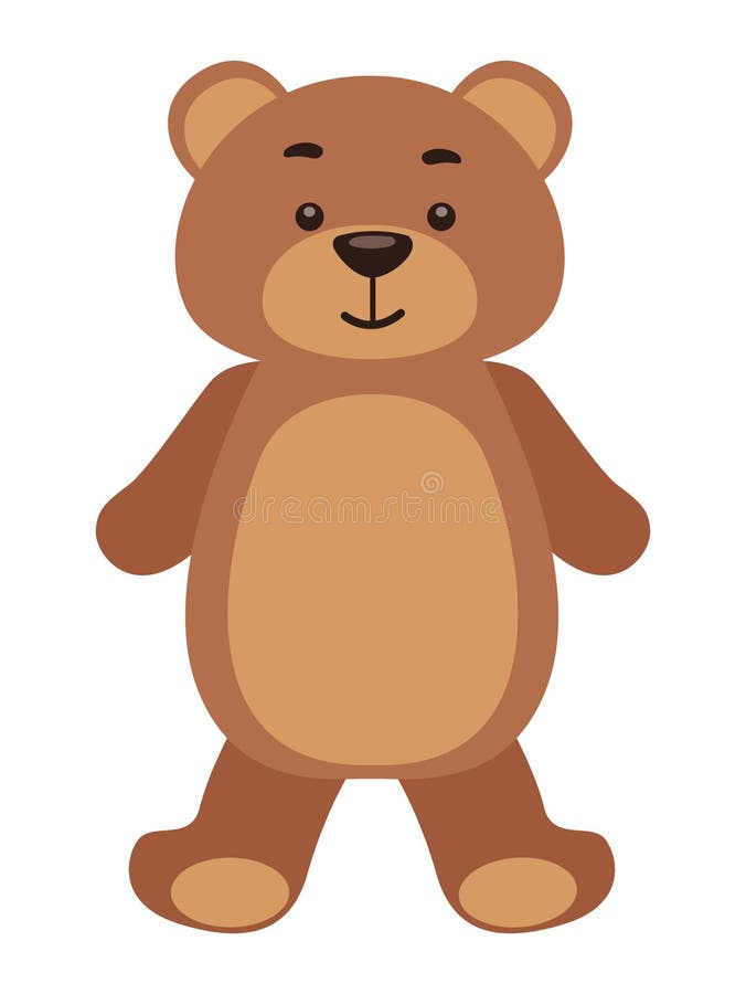 Bear teddy stuff stock vector. Illustration of lovable - 237109176