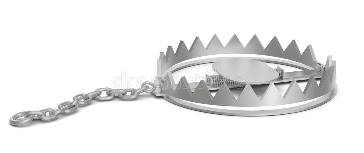 Bear Trap Chain Side View Stock Illustrations – 2 Bear Trap Chain Side ...