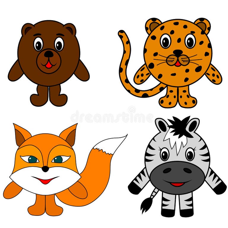 Round Fox Icon Stock Illustrations – 751 Round Fox Icon Stock ...