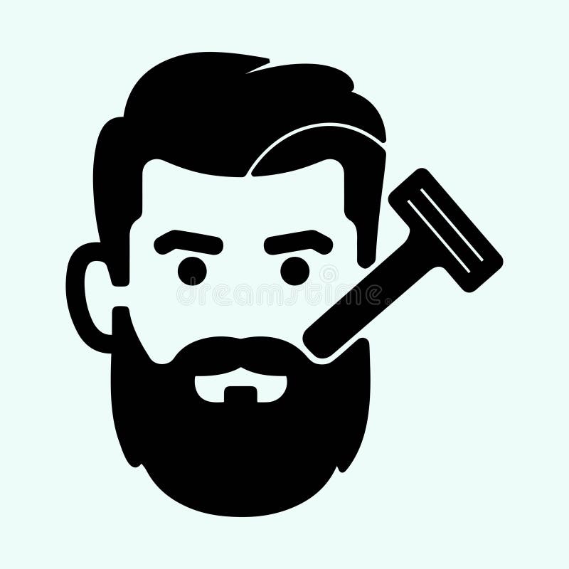 Beard Grooming Essentials Vector Illustration. Stock Vector ...
