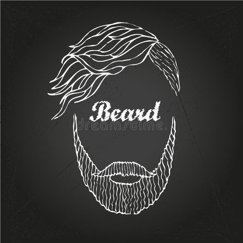 Beard 5 stock vector. Illustration of beard, masculine - 62857632