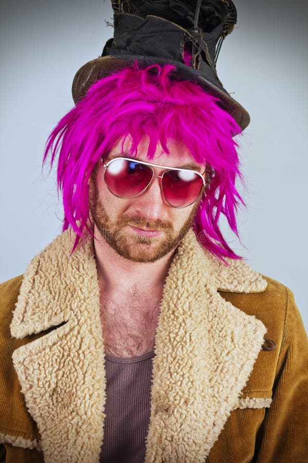 Mullet Man stock photo. Image of trashy, mullet, retro - 254794