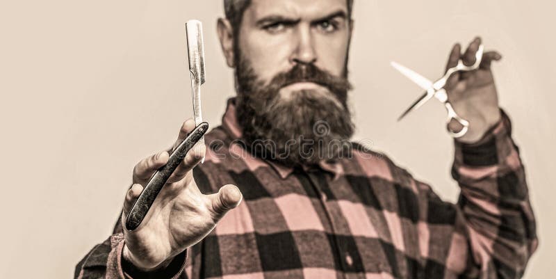 Bearded Man Bearded Male Portrait Of Stylish Man Beard Barber