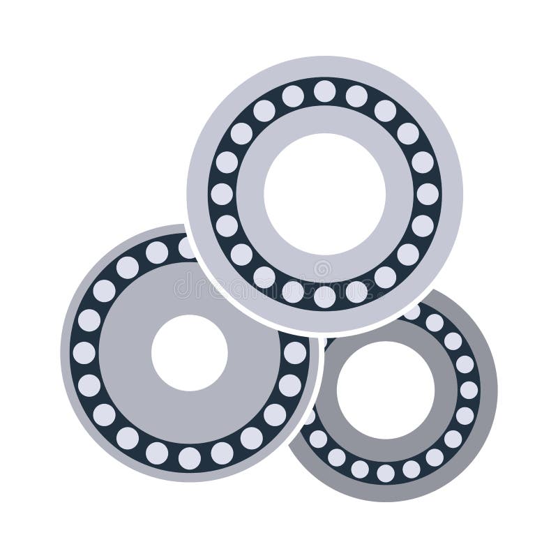 Bearing icon stock vector. Illustration of detail, design - 141076934