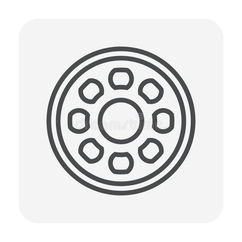 Car Bearing Icon. Trendy Car Bearing Logo Concept On White Background ...