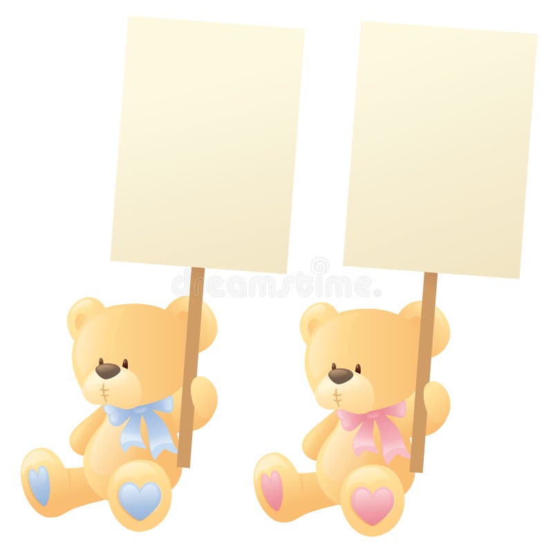 Baby Girl Bear stock vector. Illustration of cute, teddy - 47289565