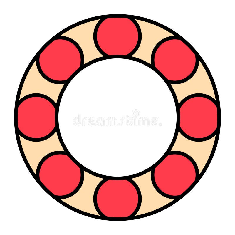 Bearing Wheel Icon, Rolling Ball Sign, Flat Web Design Vector ...