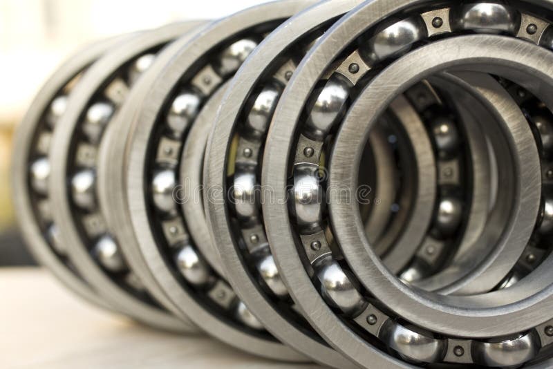 Bearings stock image. Image of chromed, conveyor, metal - 3138303