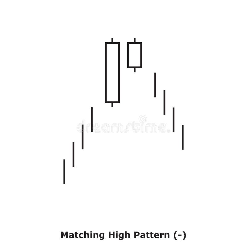 Matching High Pattern (-) White & Black - Square Stock Vector ...