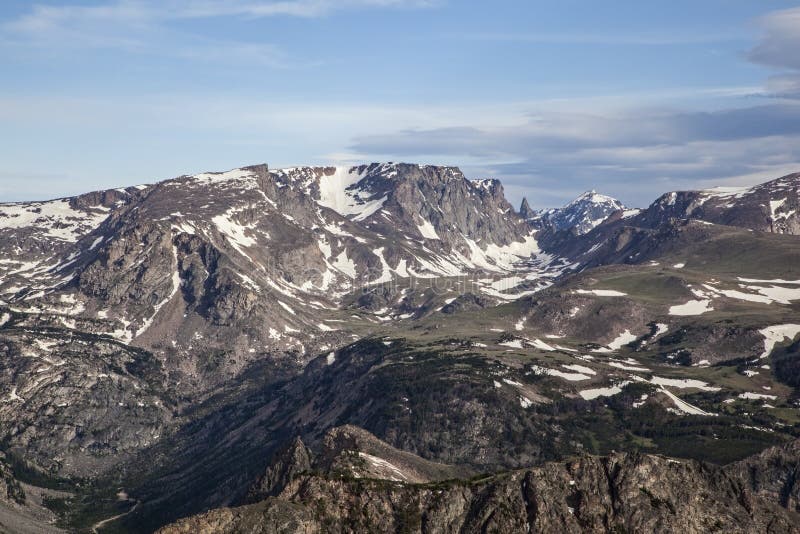 Beartooth Mountain Alpine Tundra Range Meadows Stock Image - Image of ...