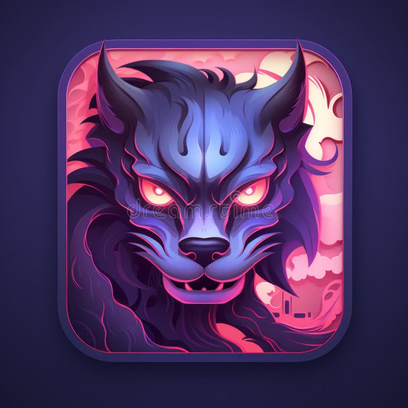 Beast app icon stock illustration. Illustration of wildlife - 293966895