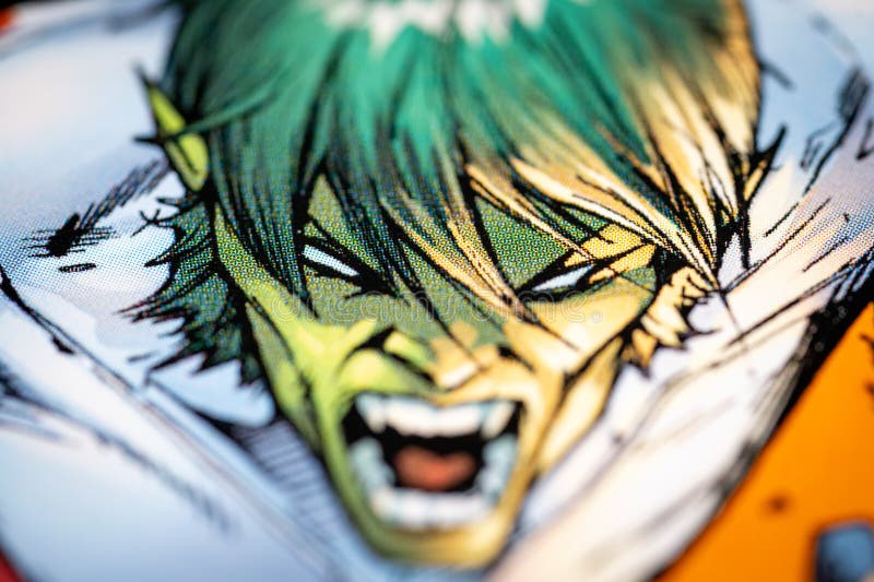 Beast Boy Superhero from a Comic Book. Editorial Stock Image - Image of ...