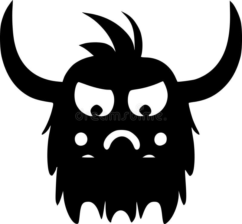 Beast - Minimalist and Flat Logo - Vector Illustration Stock Vector ...