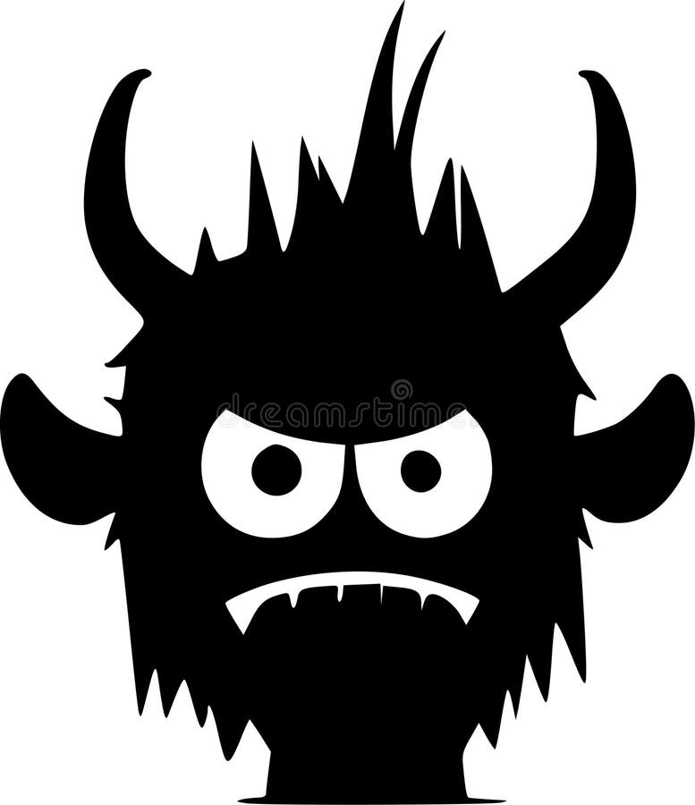 Beast - Minimalist and Simple Silhouette - Vector Illustration Stock ...