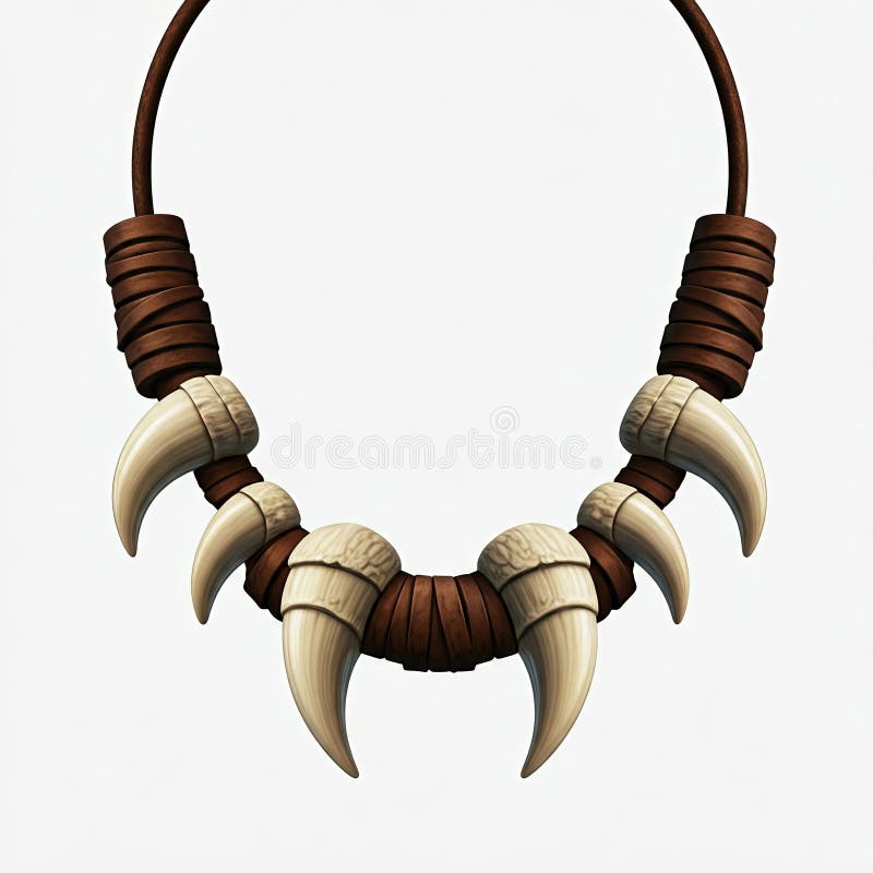 Beast Tooth Amulet stock illustration. Illustration of spiritual ...