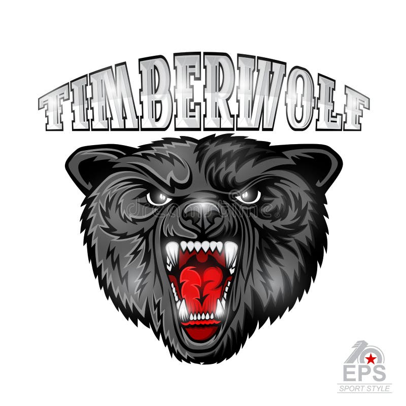Timberwolf Mascot Stock Illustrations – 11 Timberwolf Mascot Stock ...