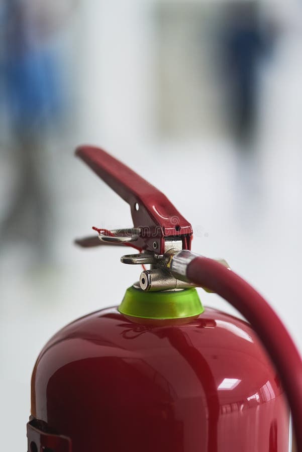 Beat Back Fire. Cropped Shot of a Fire Extinguisher. Stock Image ...