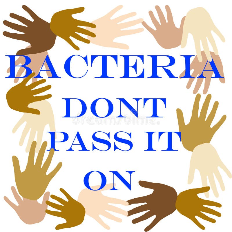 Beat bacteria stock illustration. Illustration of hands - 46260928