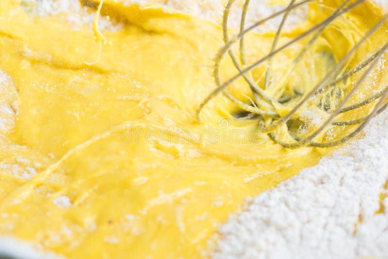 Beat the Batter with a Mixer, Spray and Flour Fly Stock Photo - Image ...