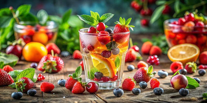 Cool Down with Vibrant Summer Fruit Drinks a Refreshing Array of Berry ...