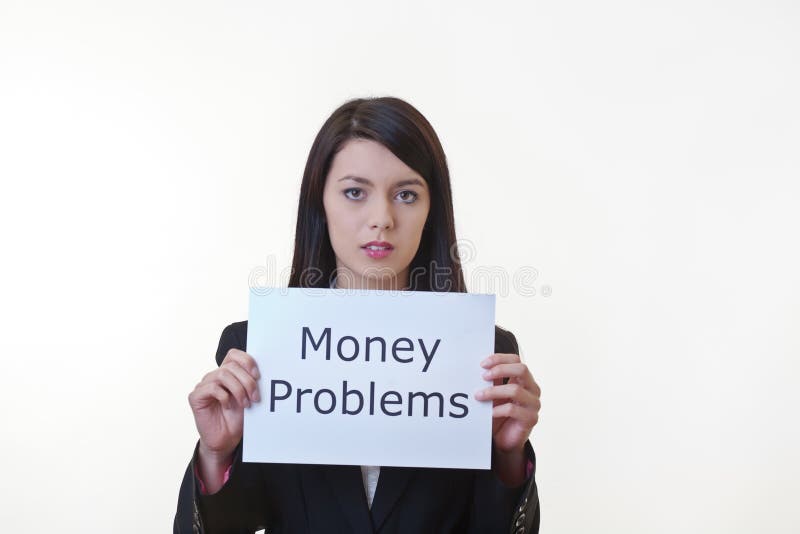 Beat the money problem stock image. Image of money, holding - 28774409