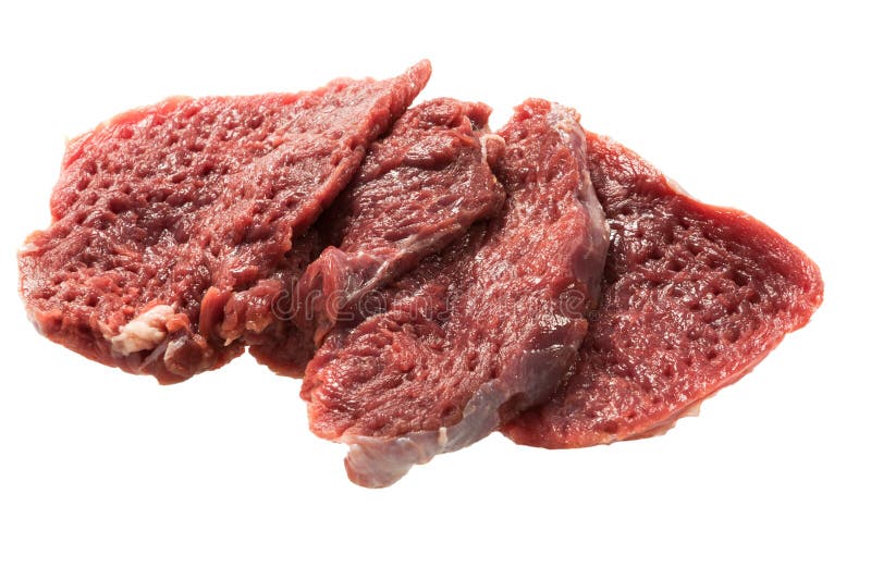 Beat off meat stock image. Image of fillet, white, isolated - 136180929