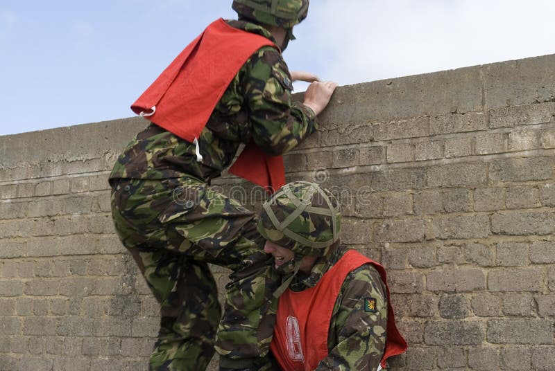 Beat the wall stock image. Image of challenge, teamwork - 1051685