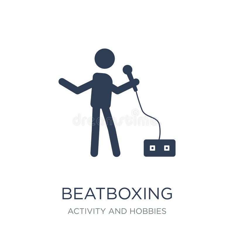 Beatboxing Icon. Trendy Beatboxing Logo Concept on White Background ...
