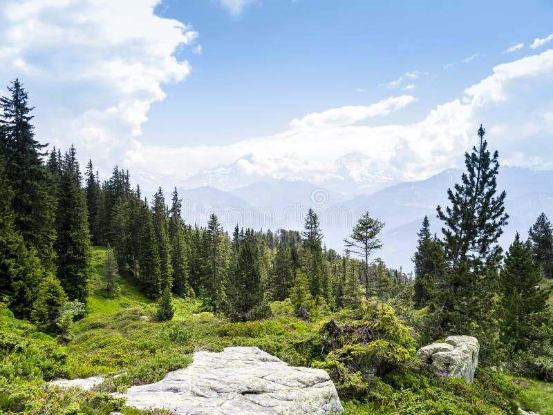 Beatenberg Swiss stock photo. Image of forest, cloud - 32434644
