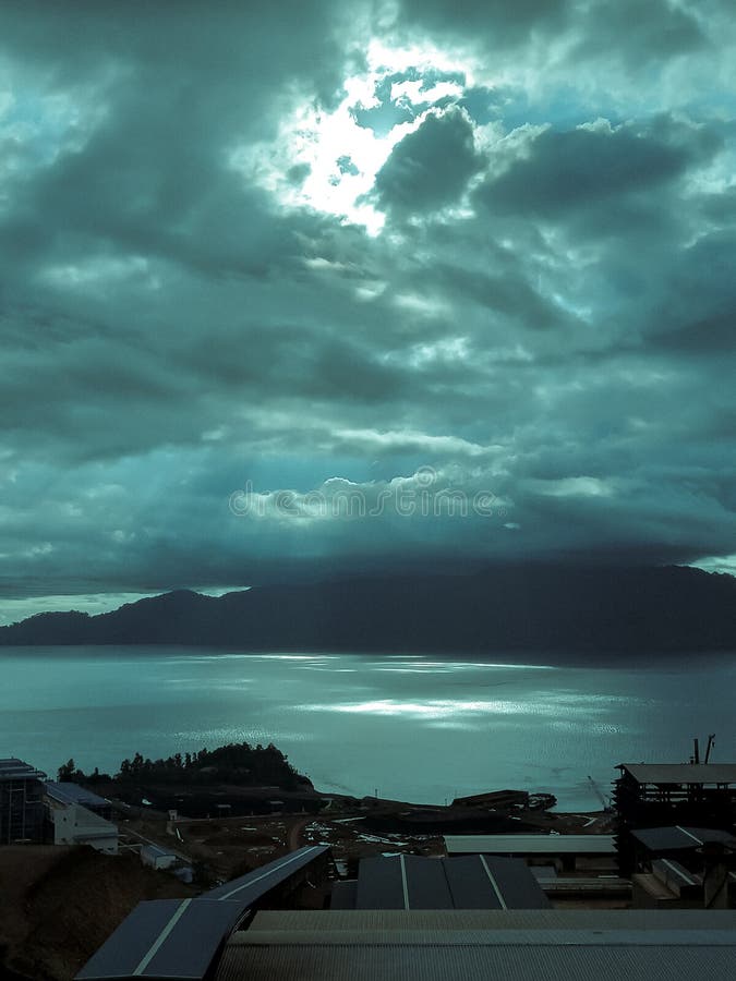 Beatiful Day with Much Cloud and Sunshine Stock Photo - Image of beat ...