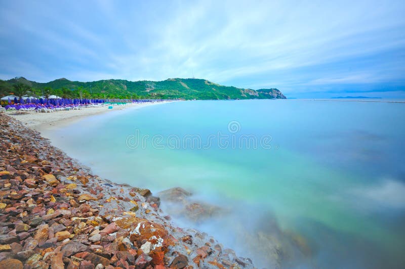 Beatiful seascape stock photo. Image of coastline, sand - 21711702