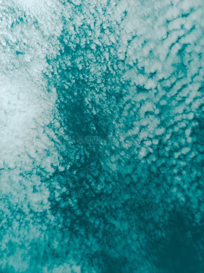 A Beatiful Sky with a Cloud Pattern. Stock Photo - Image of beatiful ...