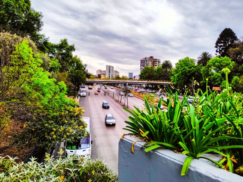 Beatiful View of Road, Nature and Some Buildings Editorial Photography ...