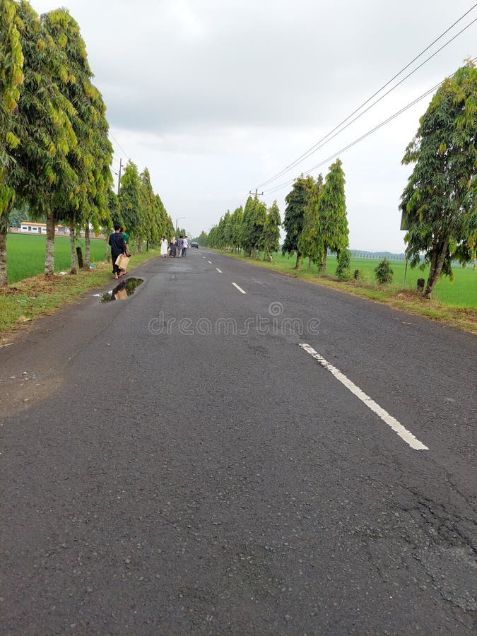Beatiful View in the Village in Indonesia.Central of Java Stock Photo ...