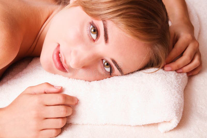 Beatiful Women Relax in Spa Stock Image - Image of lady, cosmetic: 26707229