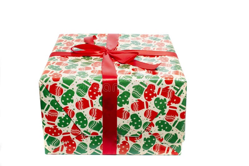 Beatifully wrapped present stock photo. Image of present - 152184612
