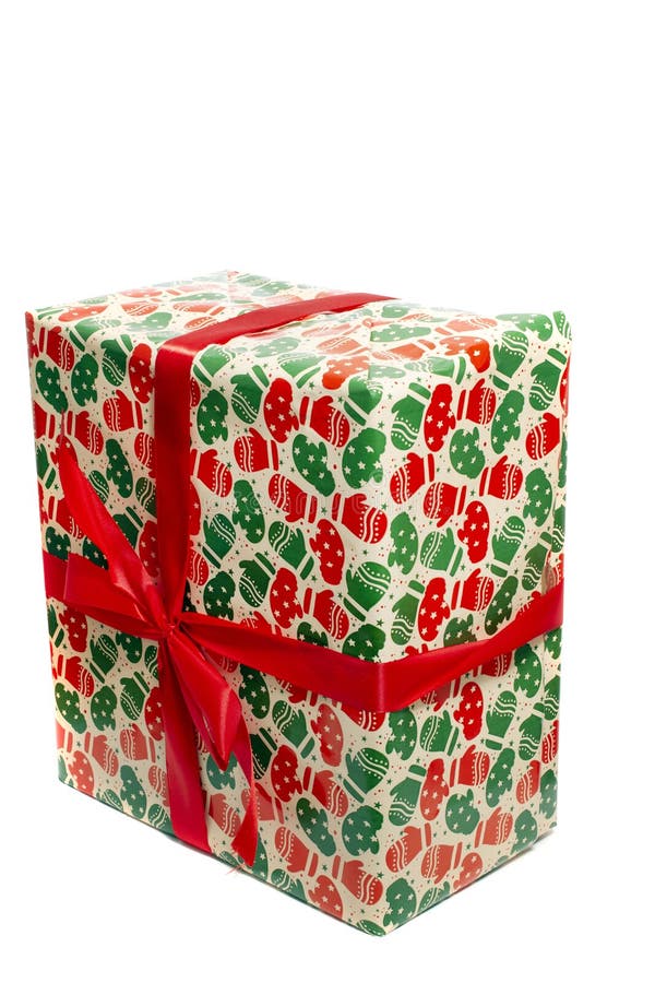 Beatifully wrapped present stock image. Image of package - 152185485