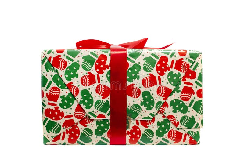 Beatifully wrapped present stock image. Image of package - 152185485
